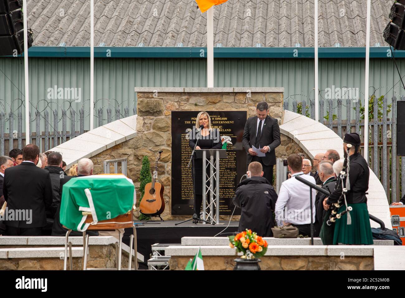 Bobby storey funeral gerry adams hi-res stock photography and images ...
