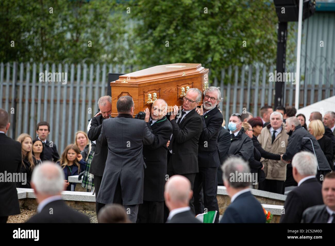 Bobby storey funeral gerry adams hi-res stock photography and images ...