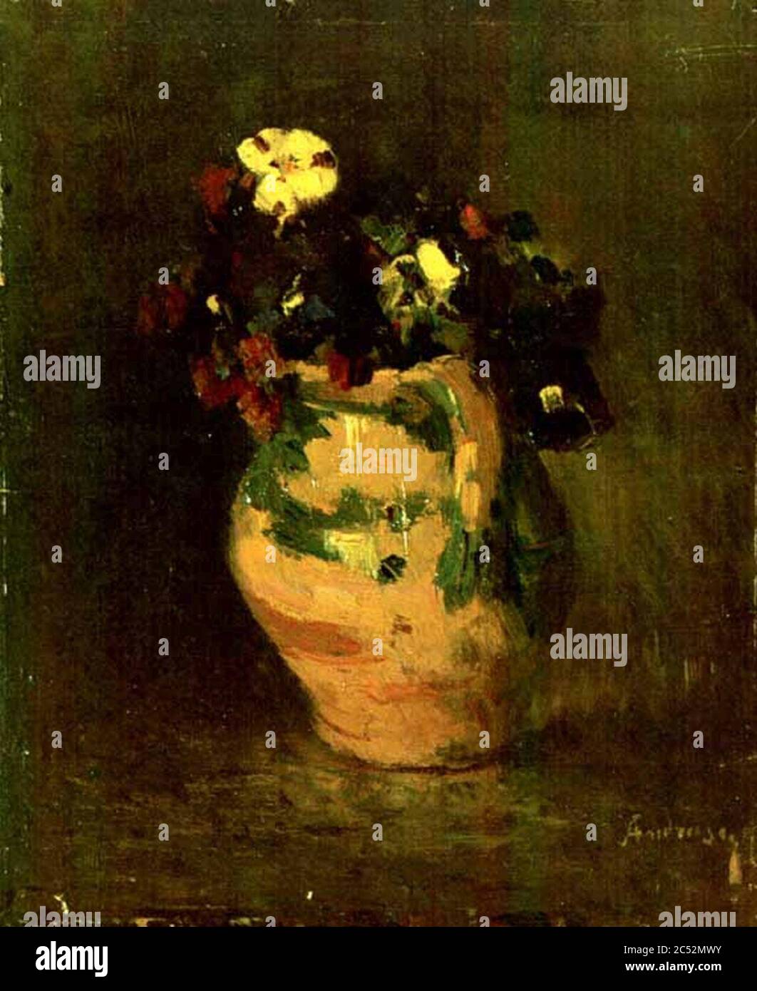 Ion Andreescu - Pansele in ulcica Stock Photo - Alamy