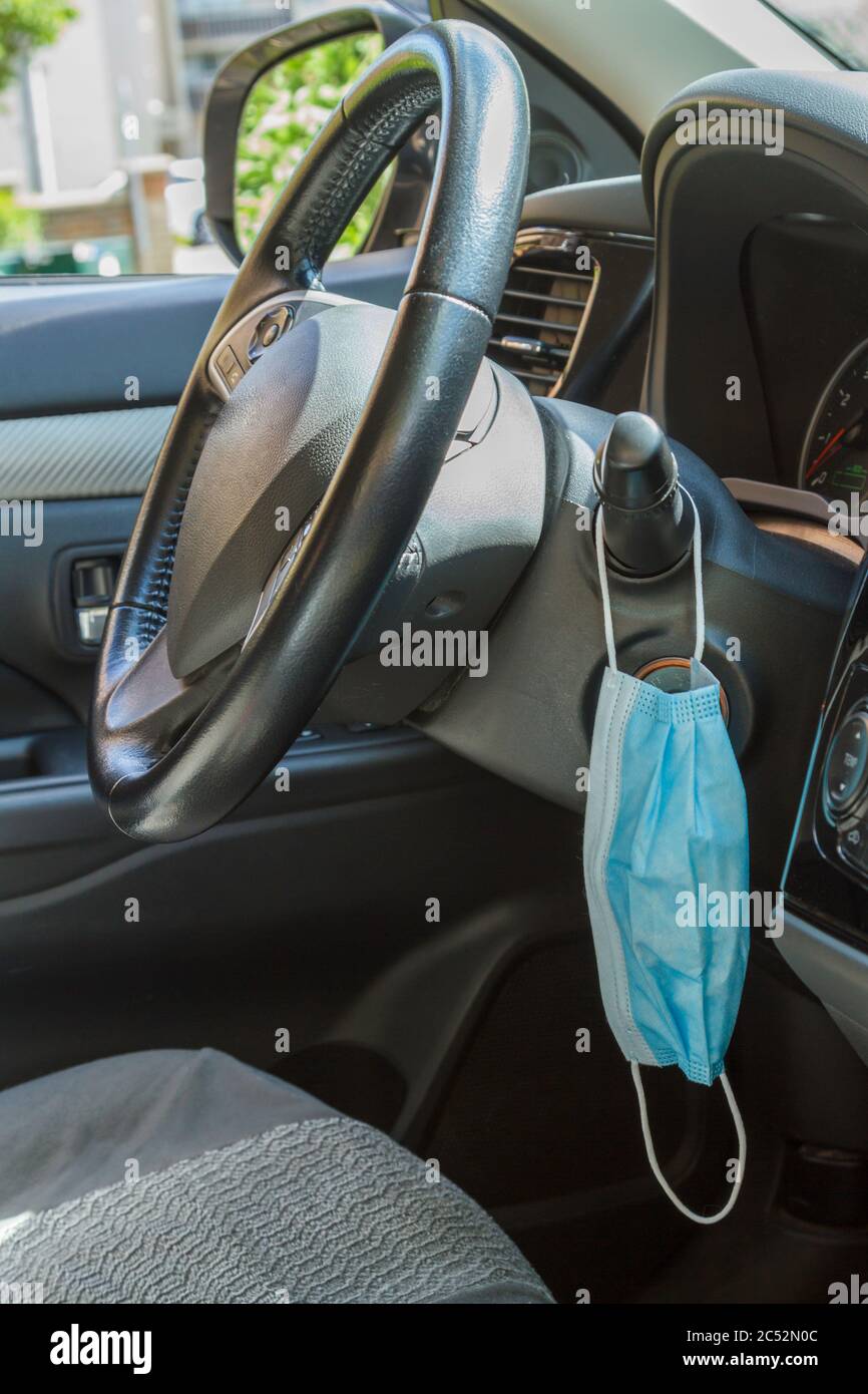 Hanging mask car hi-res stock photography and images - Alamy