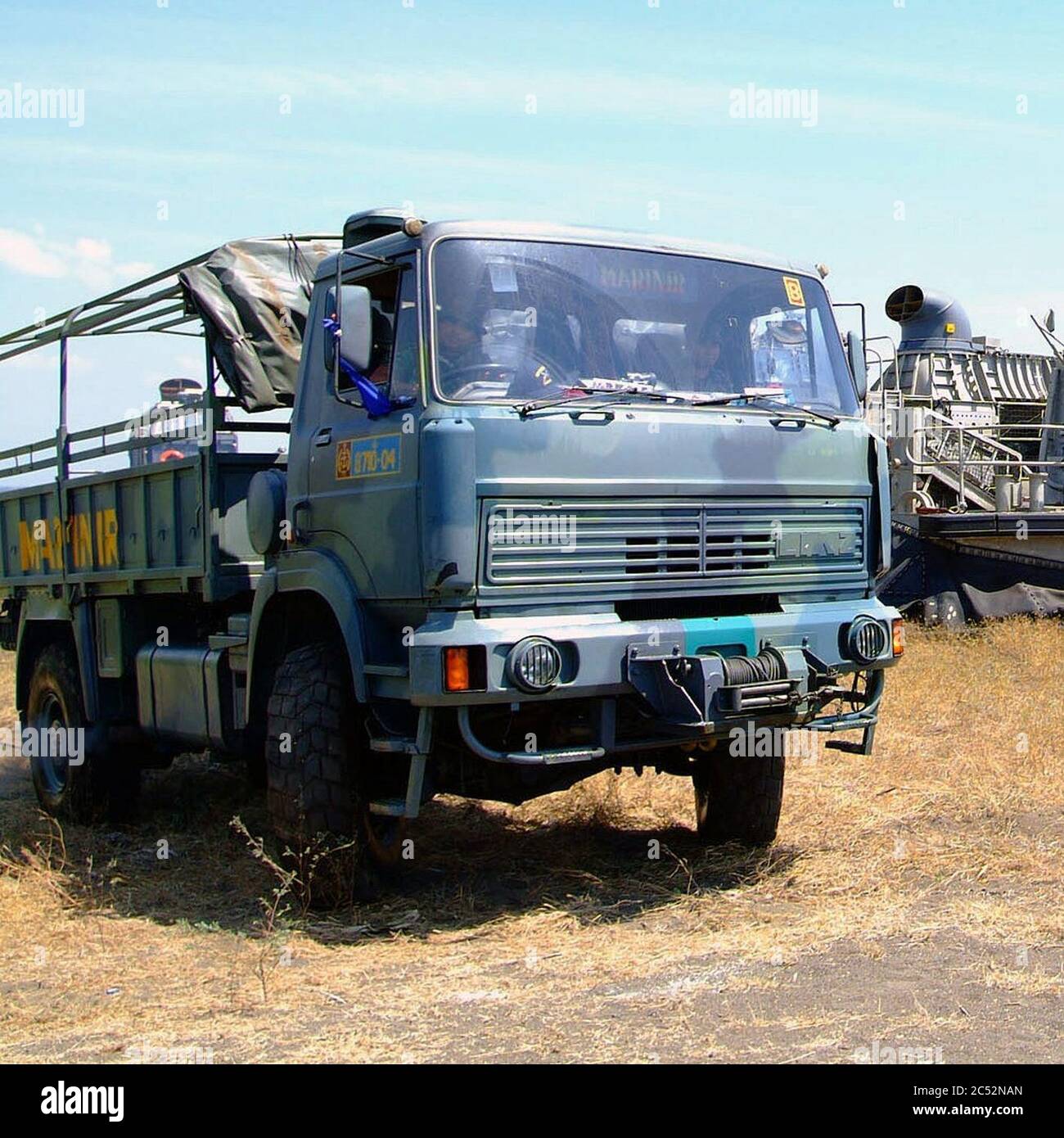 Indonesian Marine LIAZ truck Stock Photo - Alamy