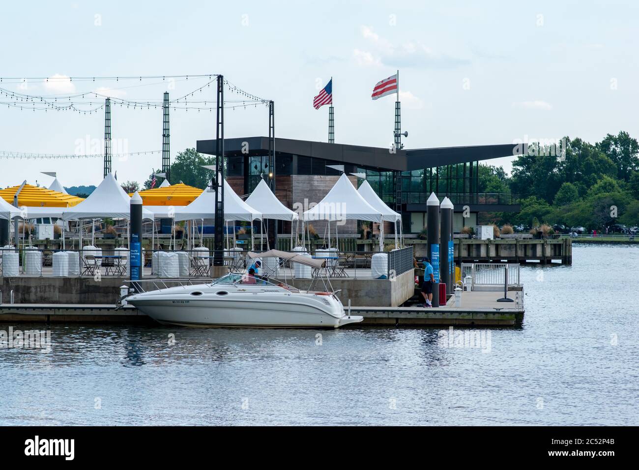 District Pier at The Wharf in Washington. This remarkable, mile-long ...