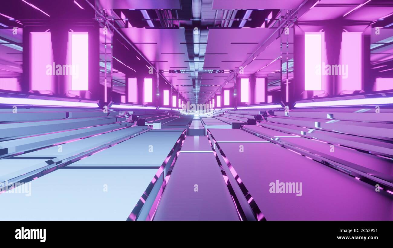 3D rendering futuristic illustration with colorful lights - perfect for ...