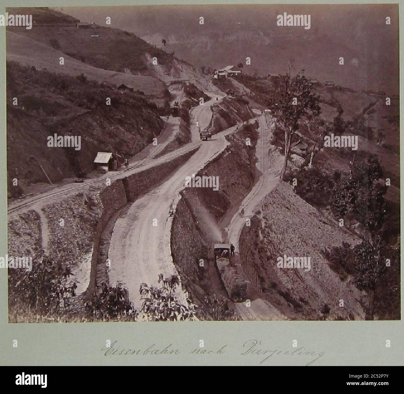 India Darjeeling Himalayan Railway Stock Photo - Alamy