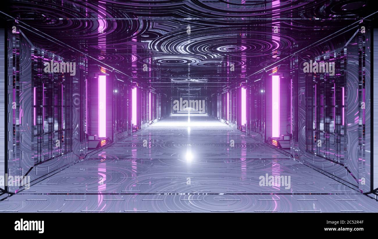 3D rendering futuristic illustration with colorful lights - perfect for ...