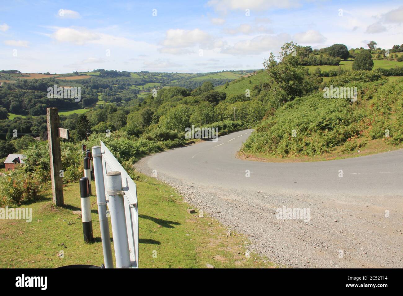 The backroads of North-Wales Stock Photo - Alamy