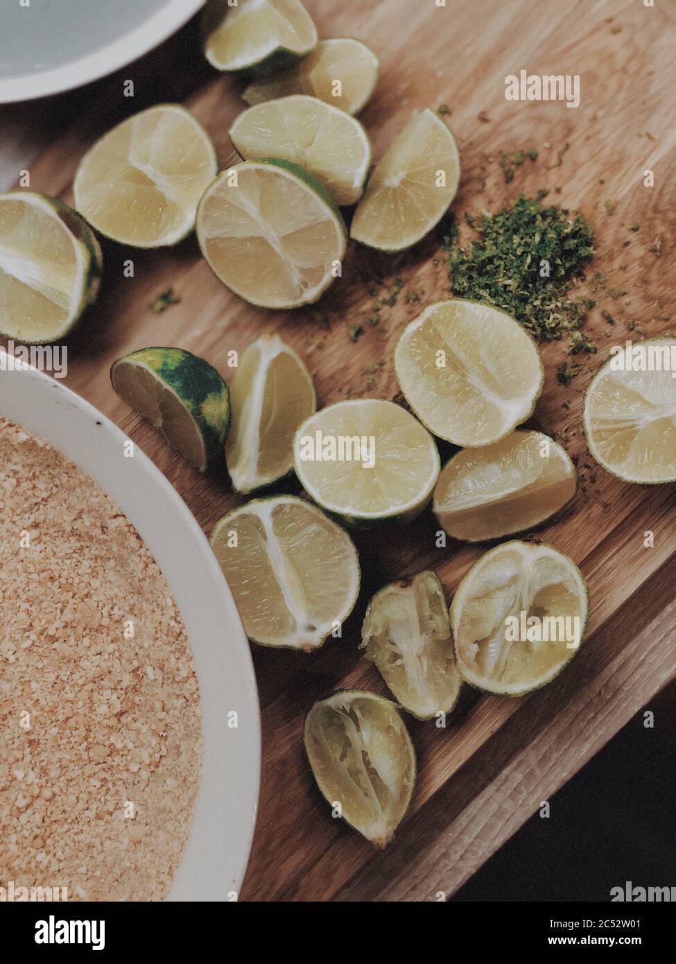 Grated lime rind hi-res stock photography and images - Alamy