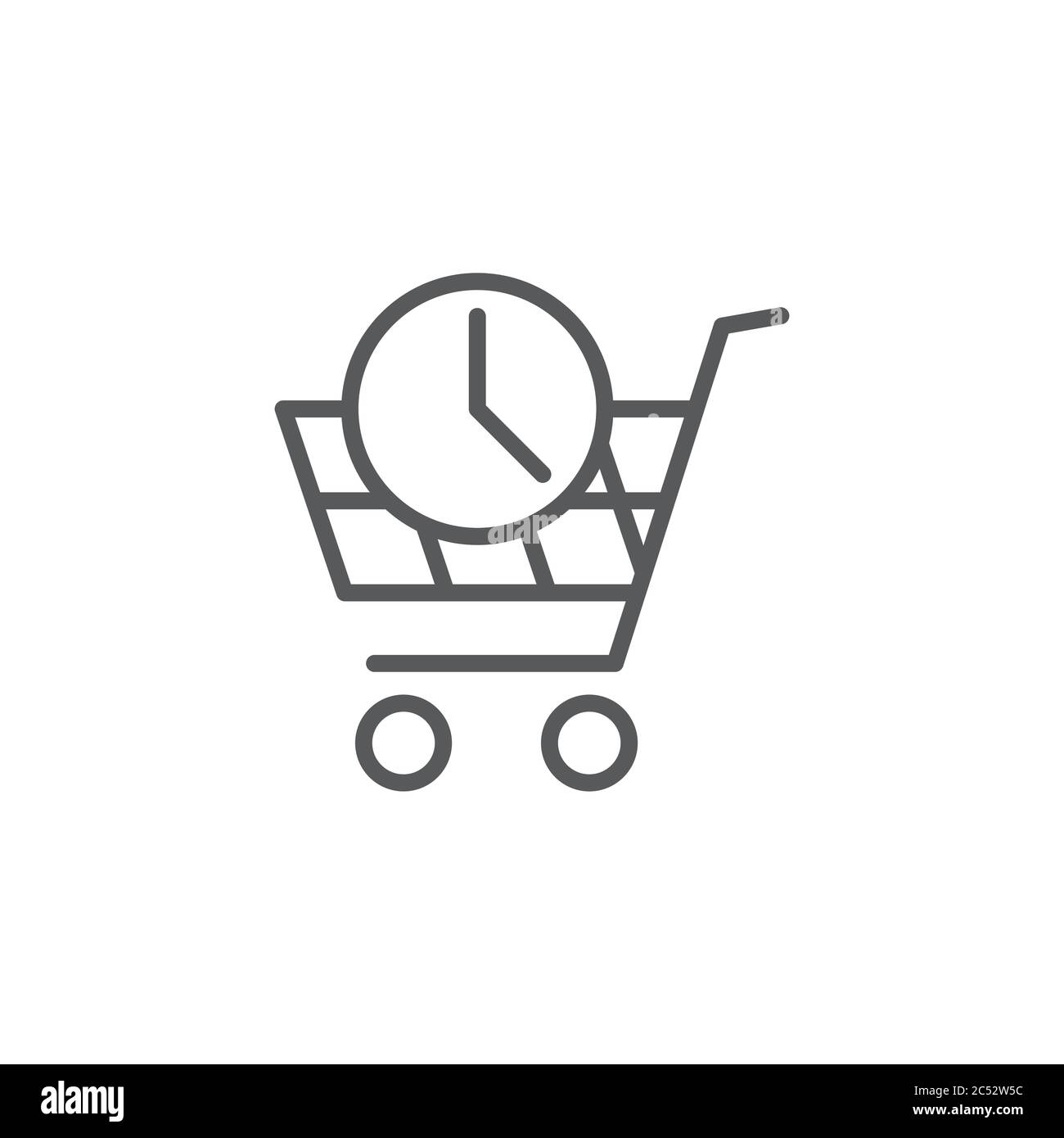 Purchase history vector icon symbol isolated on white background Stock ...