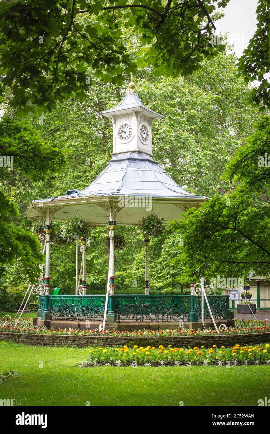 Town Gardens Swindon Bandstand Stock Photo - Alamy
