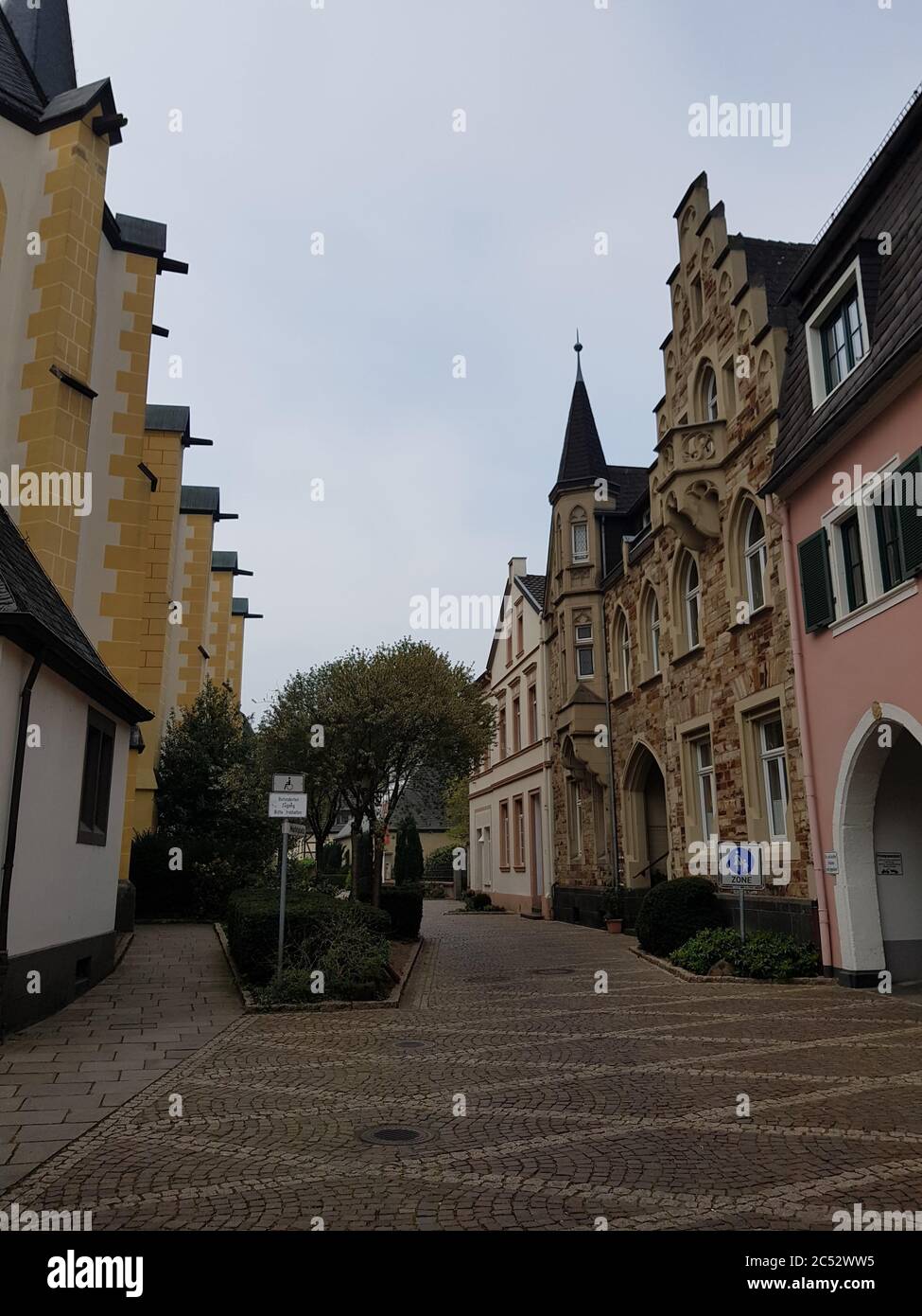 Vertical shot of cultural heritage monuments in Bad Neuenahr-Ahrweiler ...