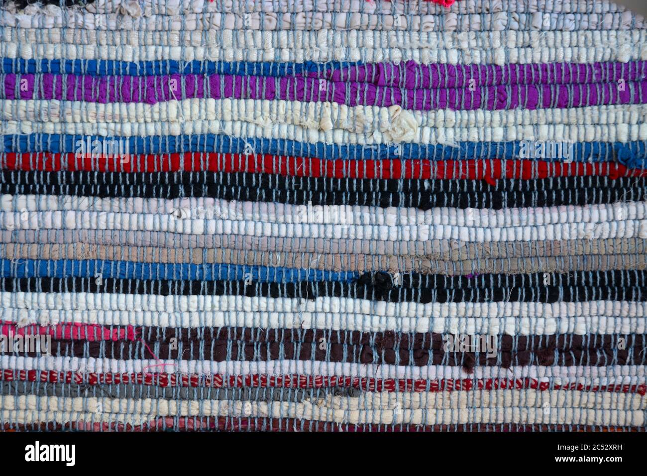 Colorful and beautiful knitted fabrics with patterns Stock Photo - Alamy
