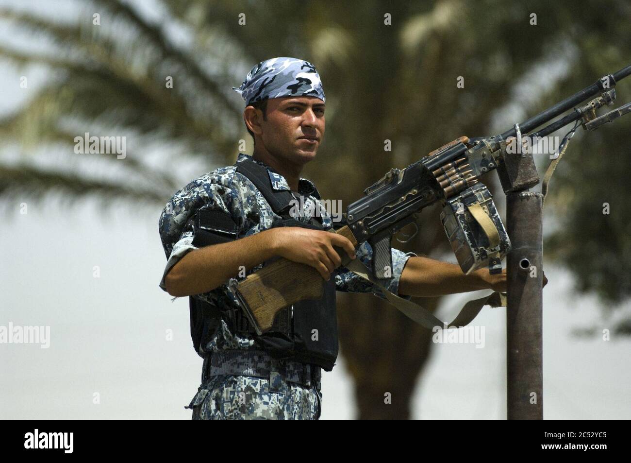 Iraqi Police Patrol Streets Stock Photo - Alamy