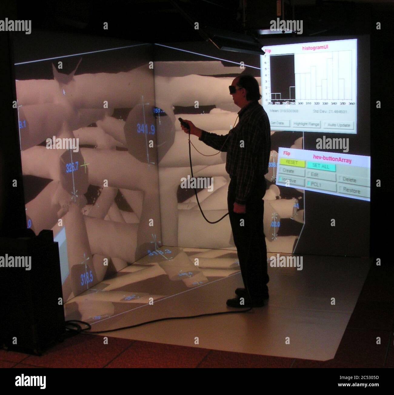 Immersive environment - 3D Stock Photo - Alamy