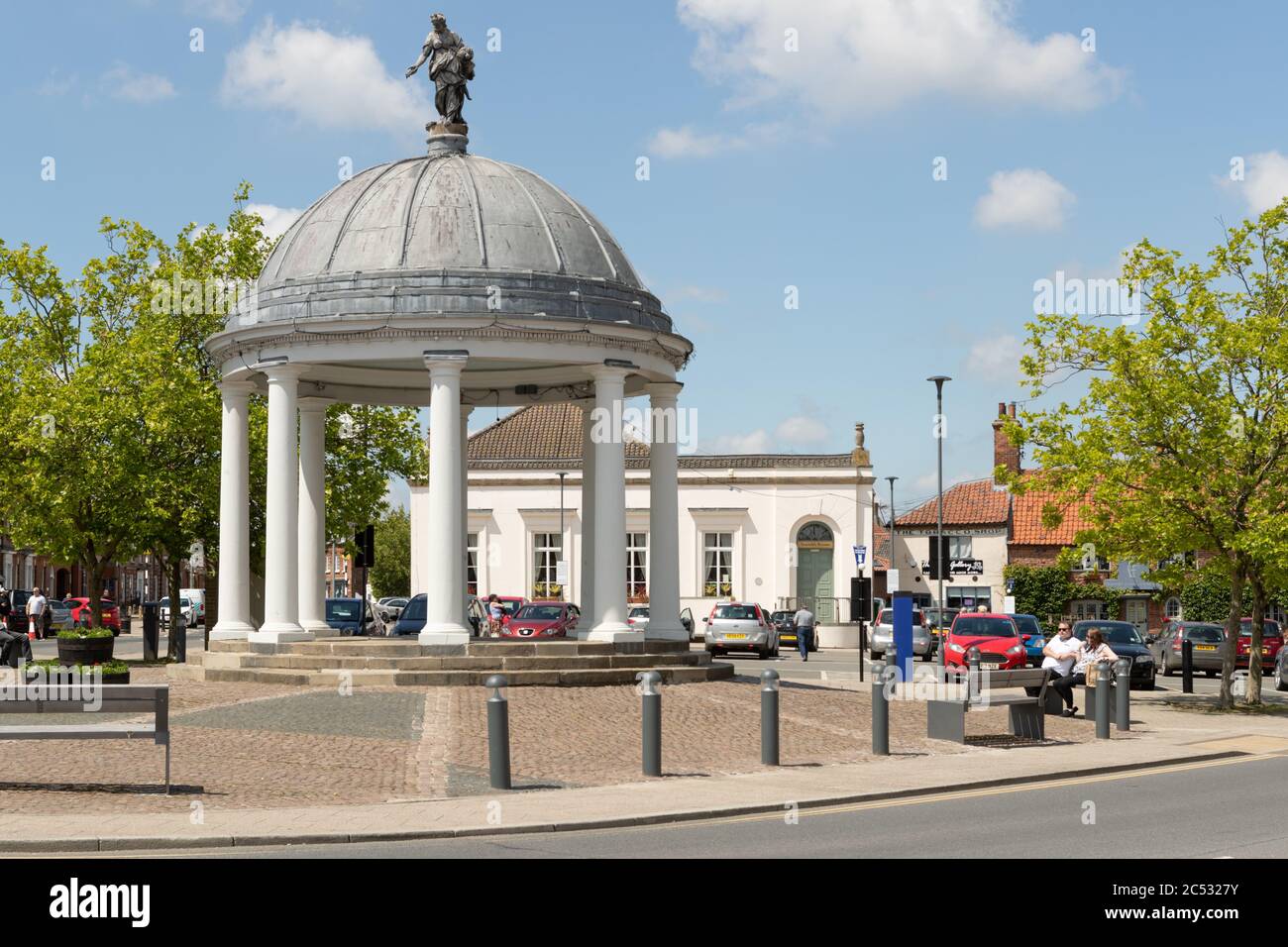 The Buttercross at Swaffham Market Place, Norfolk Stock Photo - Alamy