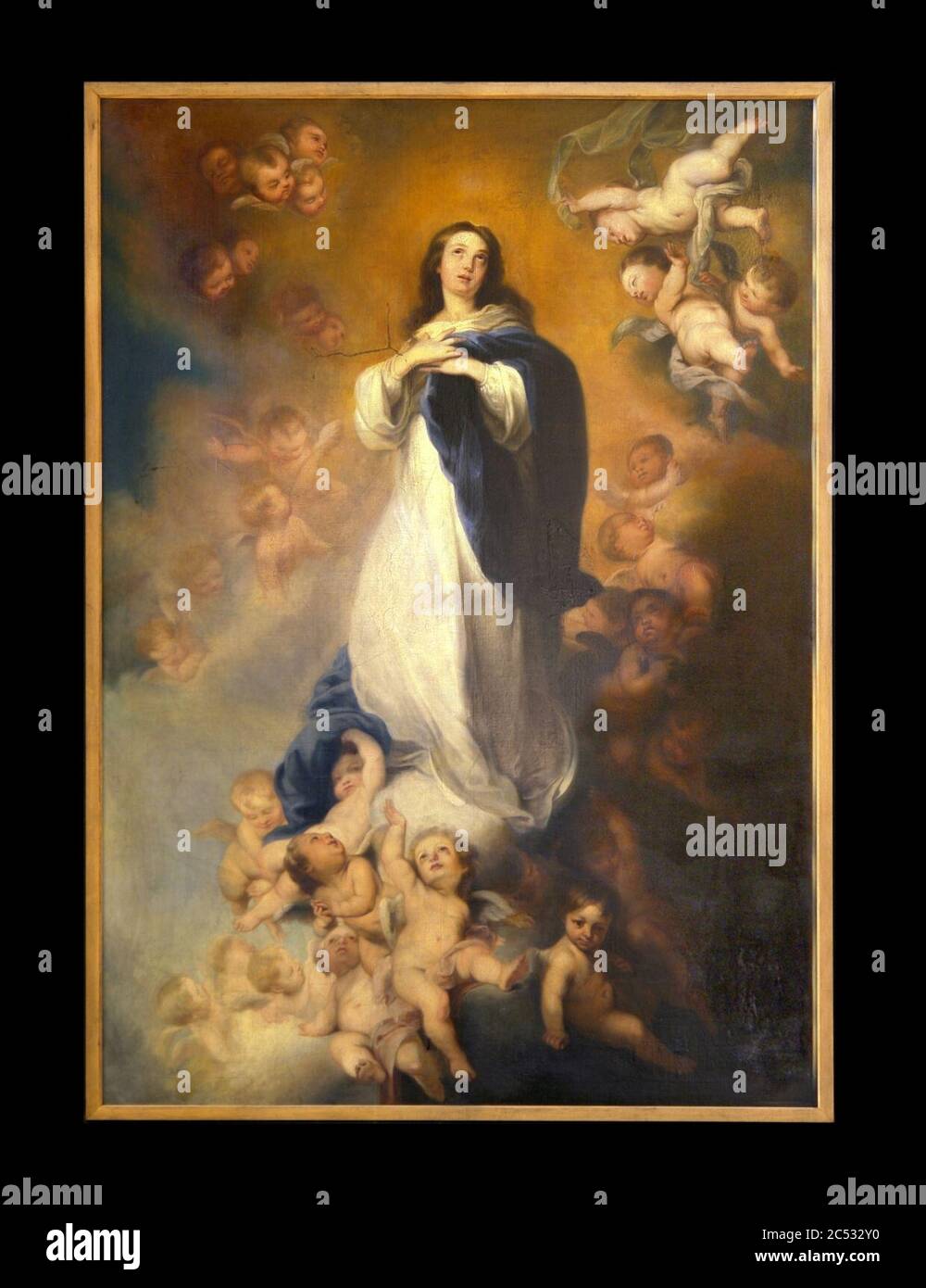 Immaculate Conception of the Venerable Ones cleaned up Stock Photo - Alamy