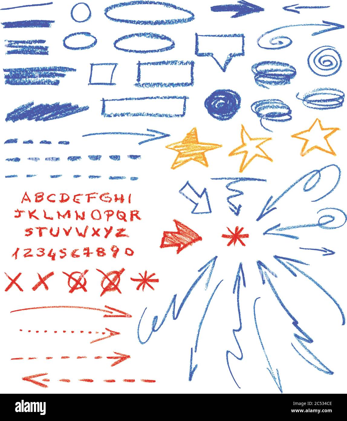 Set of graphic signs. Vector illustration Stock Vector Image & Art - Alamy