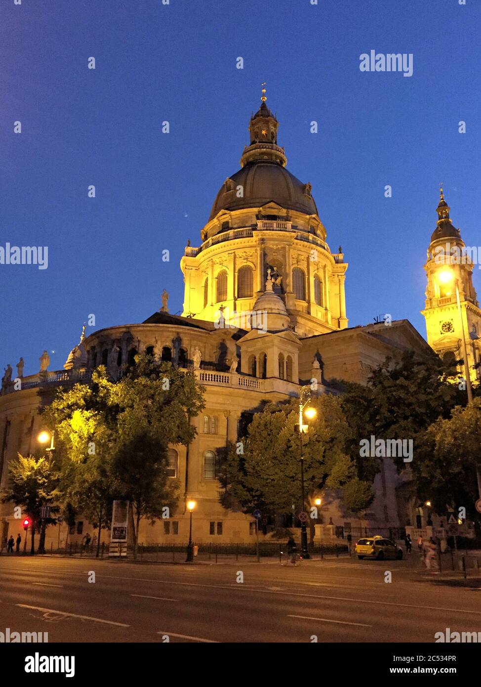 Budapest church clock tower hi-res stock photography and images - Alamy