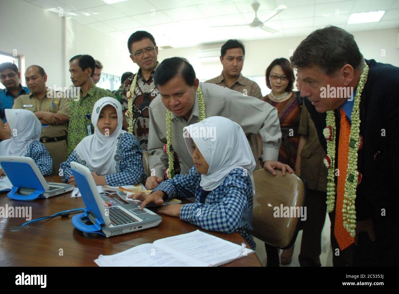 Information Computer Technology (ICT) Lab (4874427187 Stock Photo - Alamy