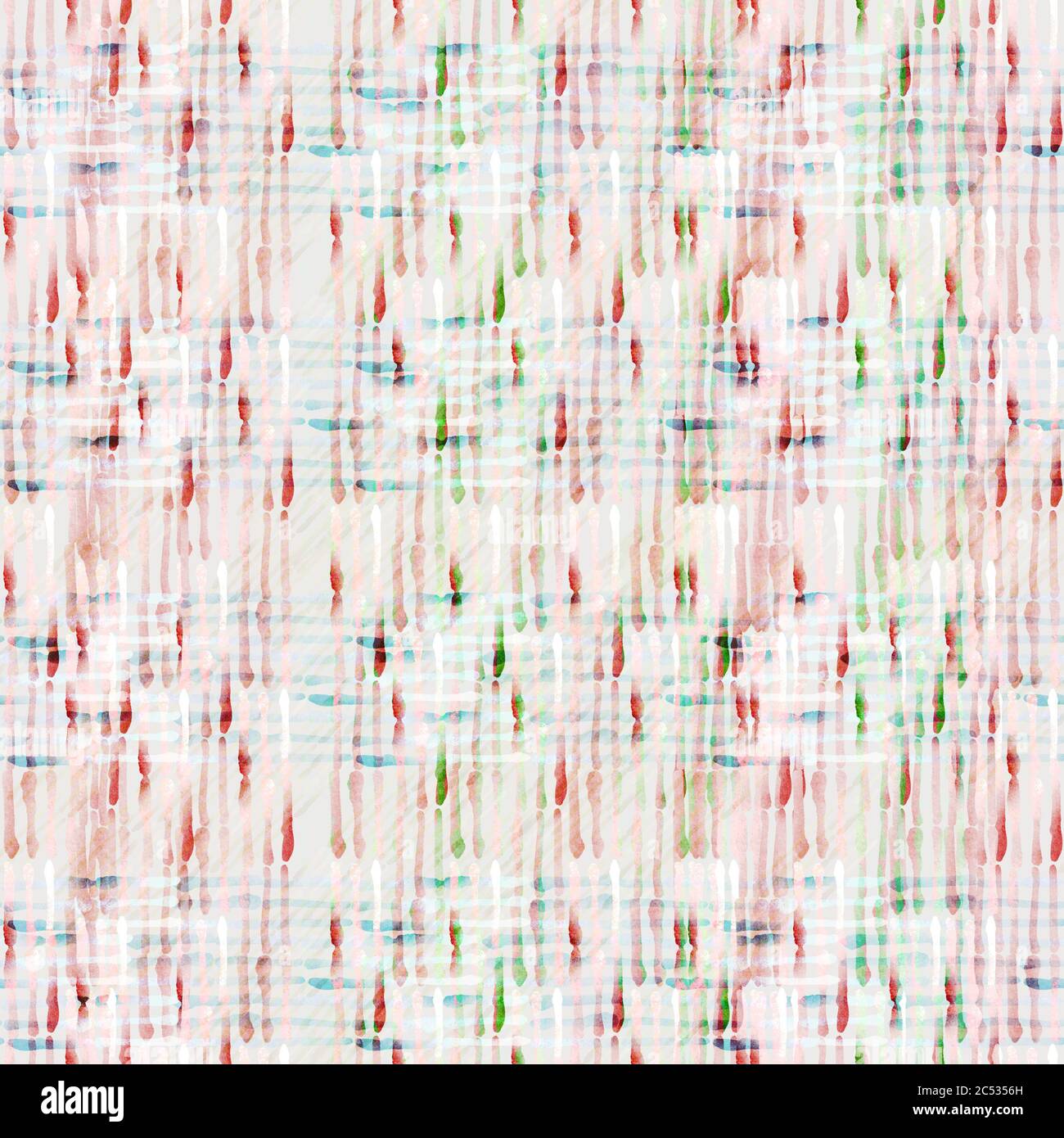 Abstract brush line seamless check pattern design, blurry check ...