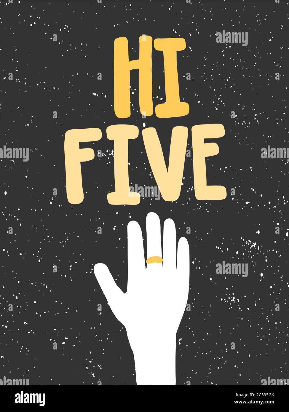 Hi Five High Resolution Stock Photography and Images - Alamy