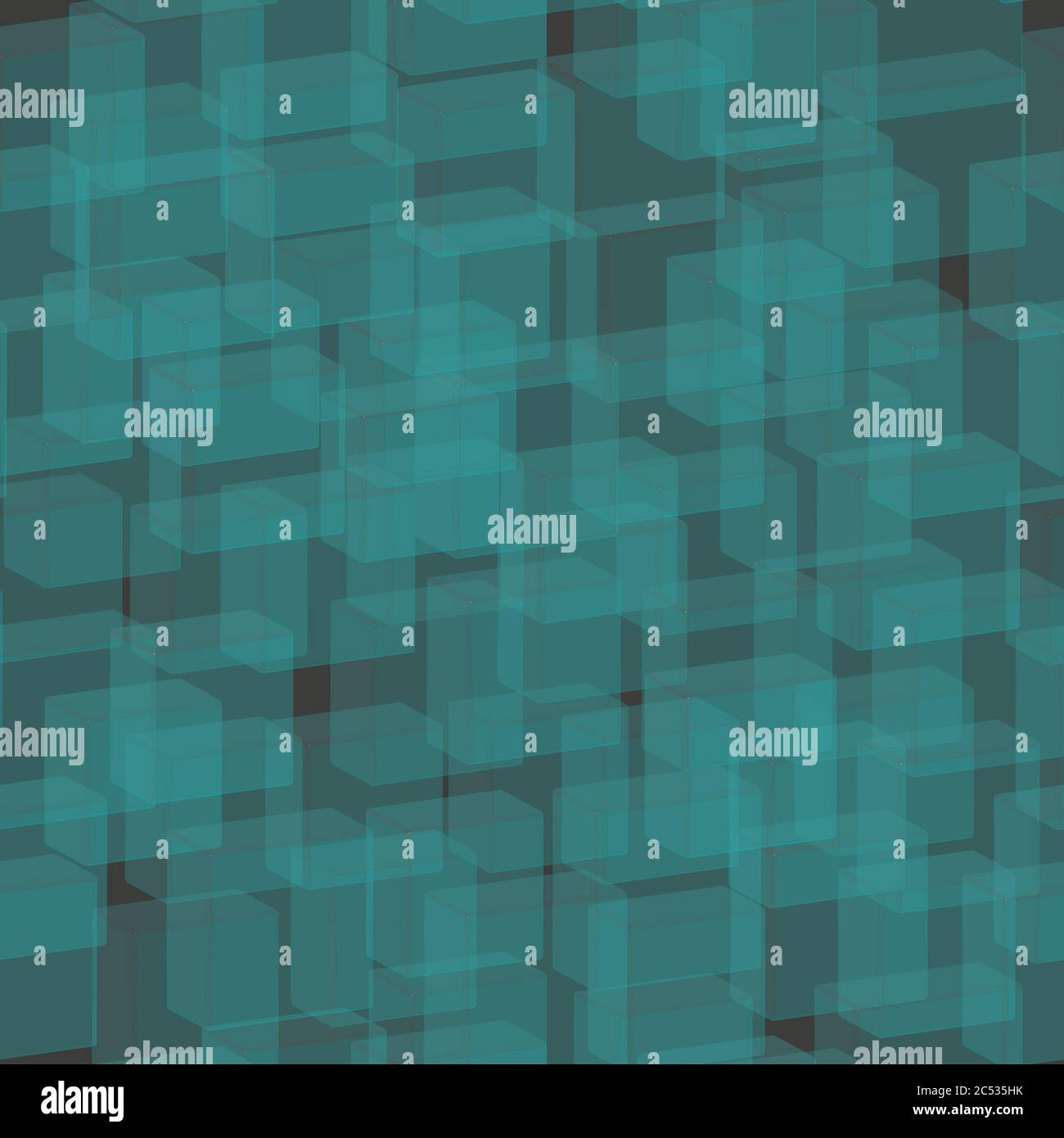 Transparent Green Tiles Seamless Pattern, 3D Illustration Stock Vector ...