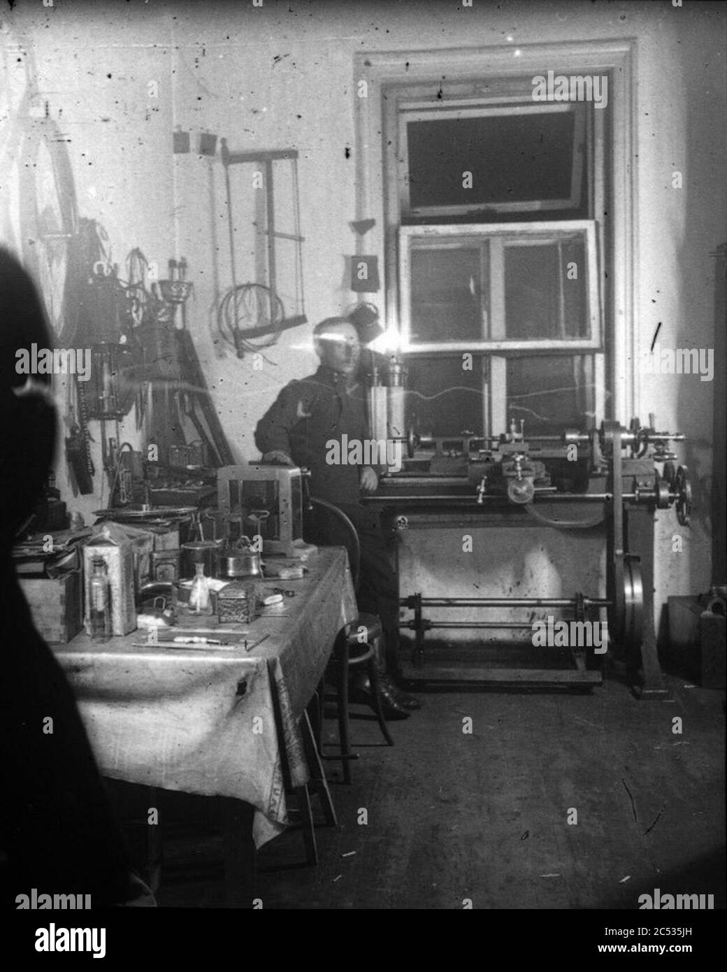 In the metal workshop 01 Stock Photo - Alamy