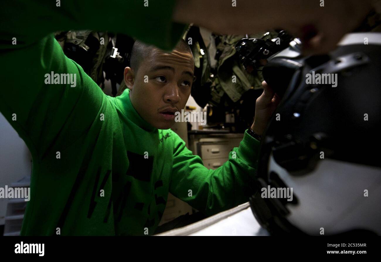Inside USS Carl Vinson's Squadron Electrical Shop Stock Photo - Alamy