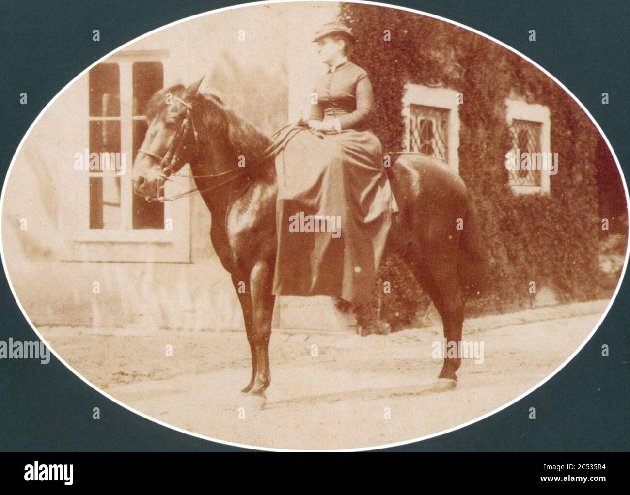 Isabel princess imperial on horse Stock Photo - Alamy