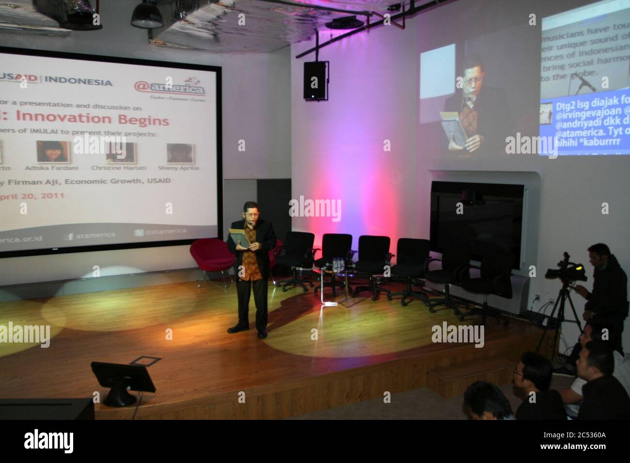 Innovation Competition Talk Show (5662912755 Stock Photo - Alamy