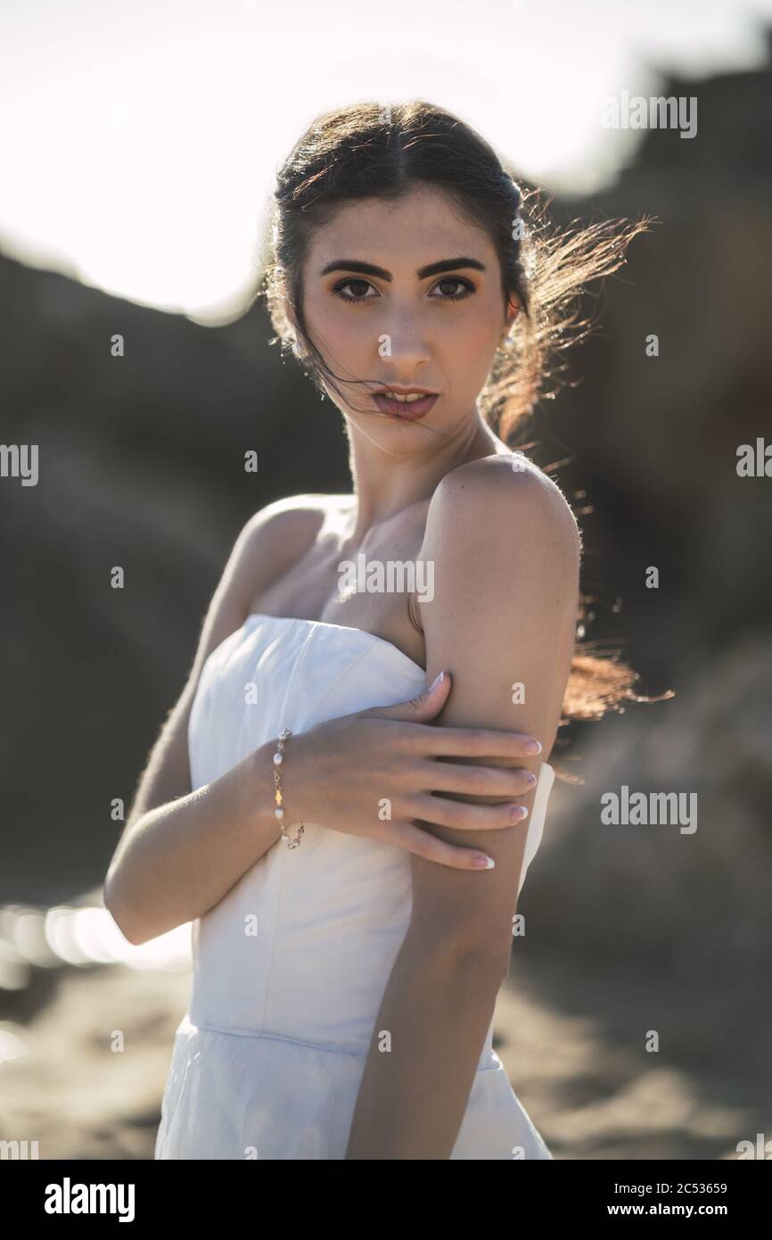 Modest beach fashion hi-res stock photography and images - Alamy