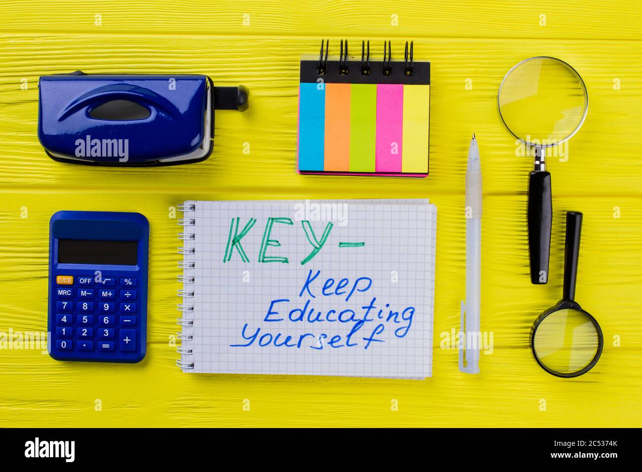 Keep Education Yourself High Resolution Stock Photography and Images ...