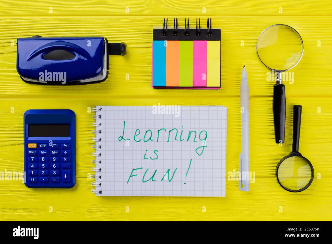 Learning is fun! Stock Photo - Alamy