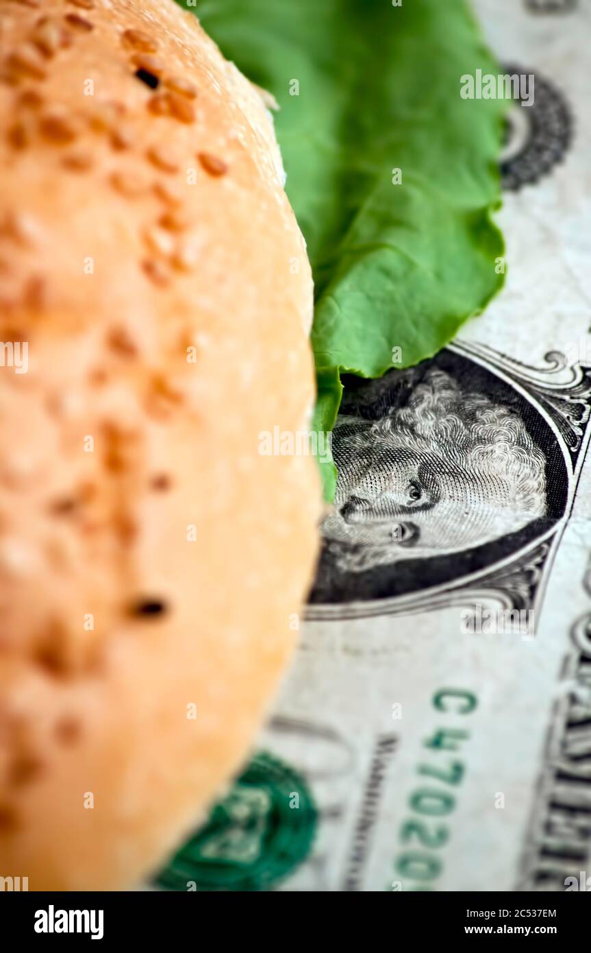Money burger hi-res stock photography and images - Alamy