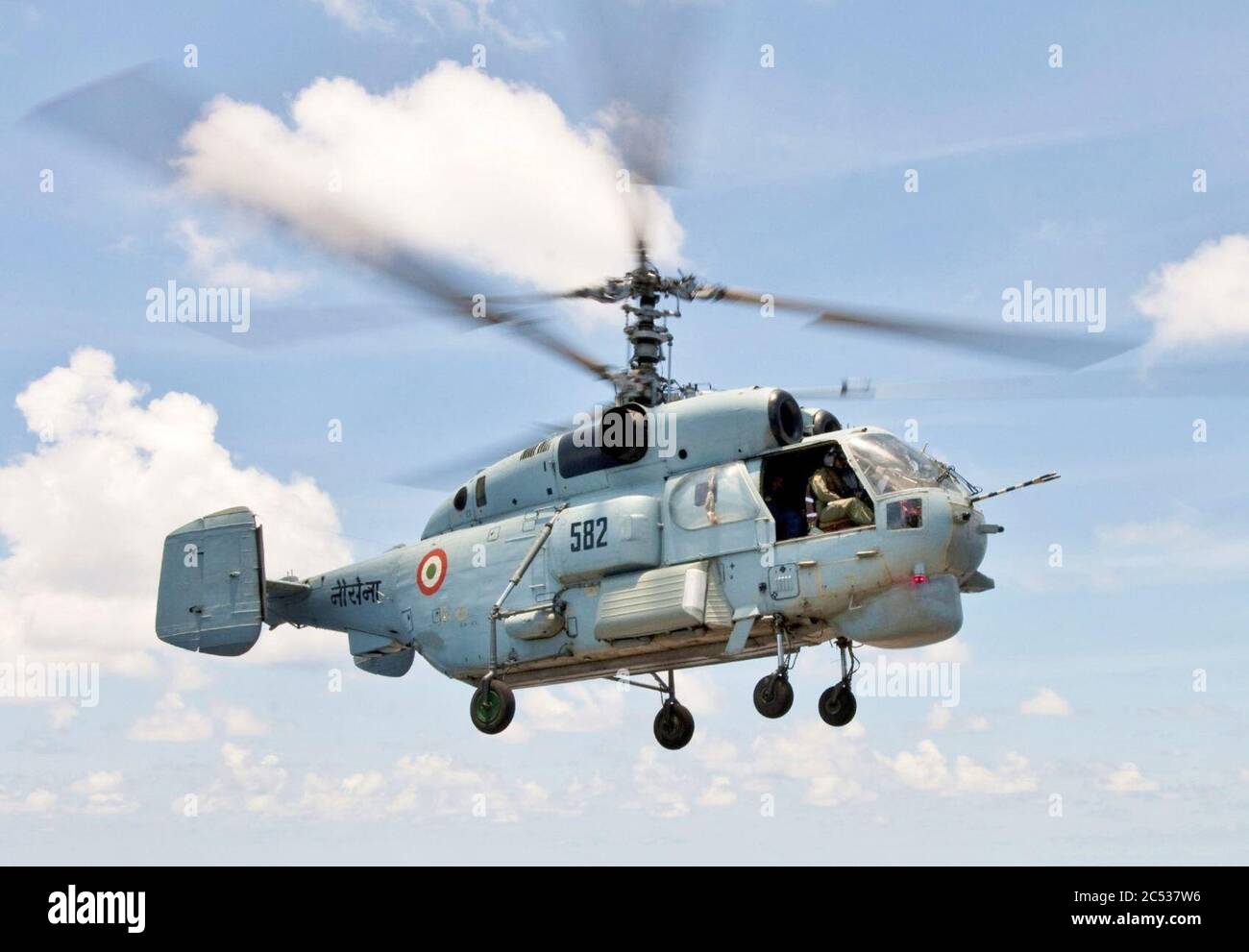 Indian Navy Kamov Ka-31 (cropped Stock Photo - Alamy