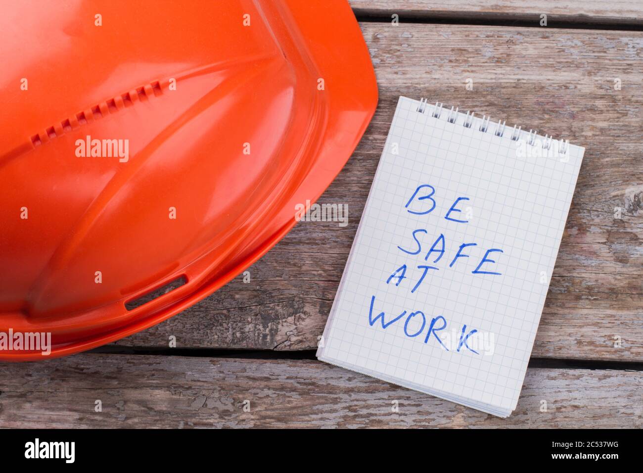 Caution be safe at work Stock Photo - Alamy