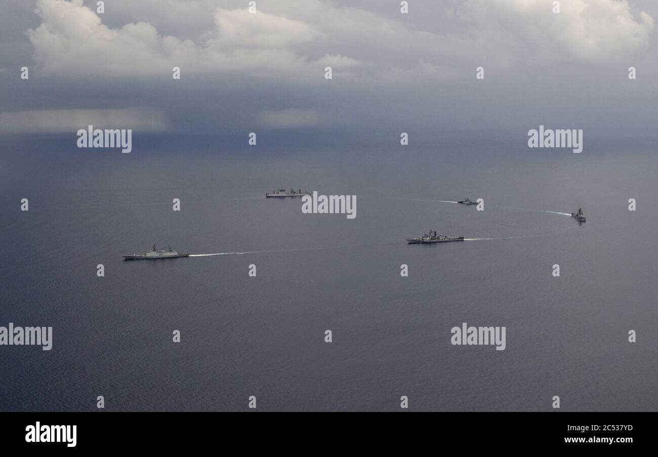 Indian Navy Blue Water Stock Photo - Alamy