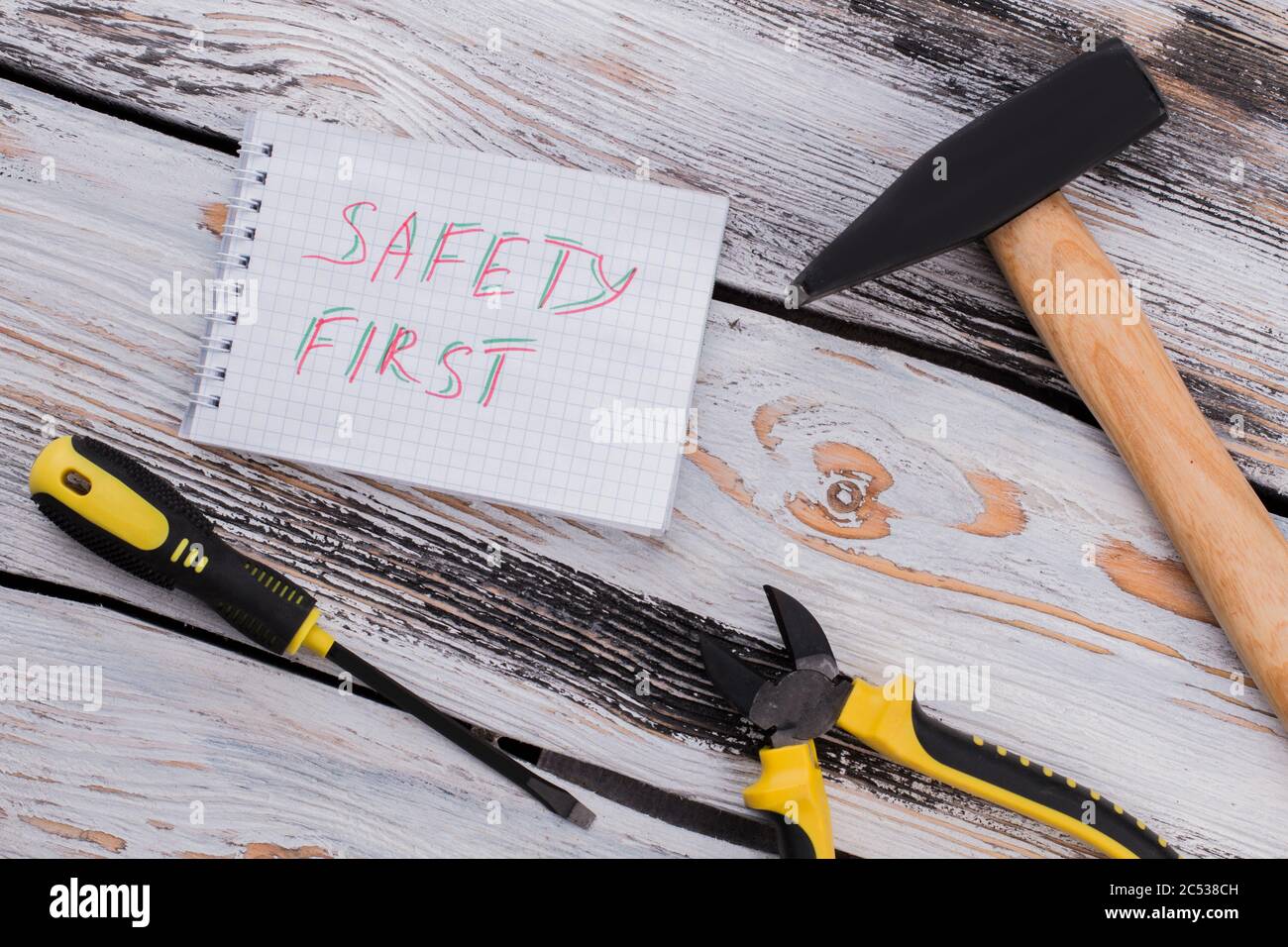 Safety first engineering hi-res stock photography and images - Alamy