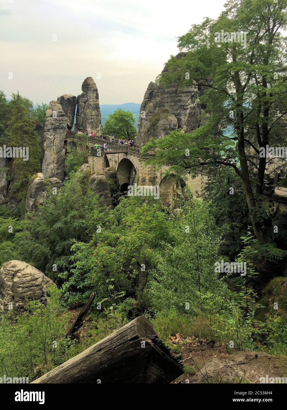 Fantastic natural scenery in Saxony near Dresdenmountains Stock Photo ...