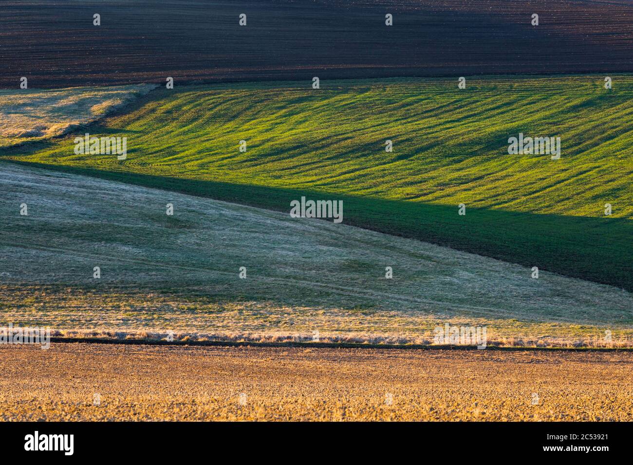 Rural landscape of Turiec region in northern Slovakia Stock Photo - Alamy