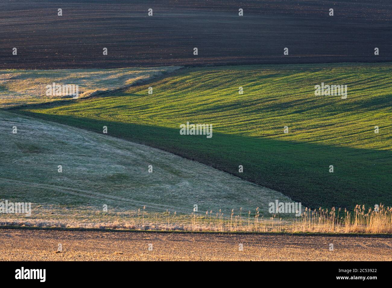 Rural landscape of Turiec region in northern Slovakia Stock Photo - Alamy