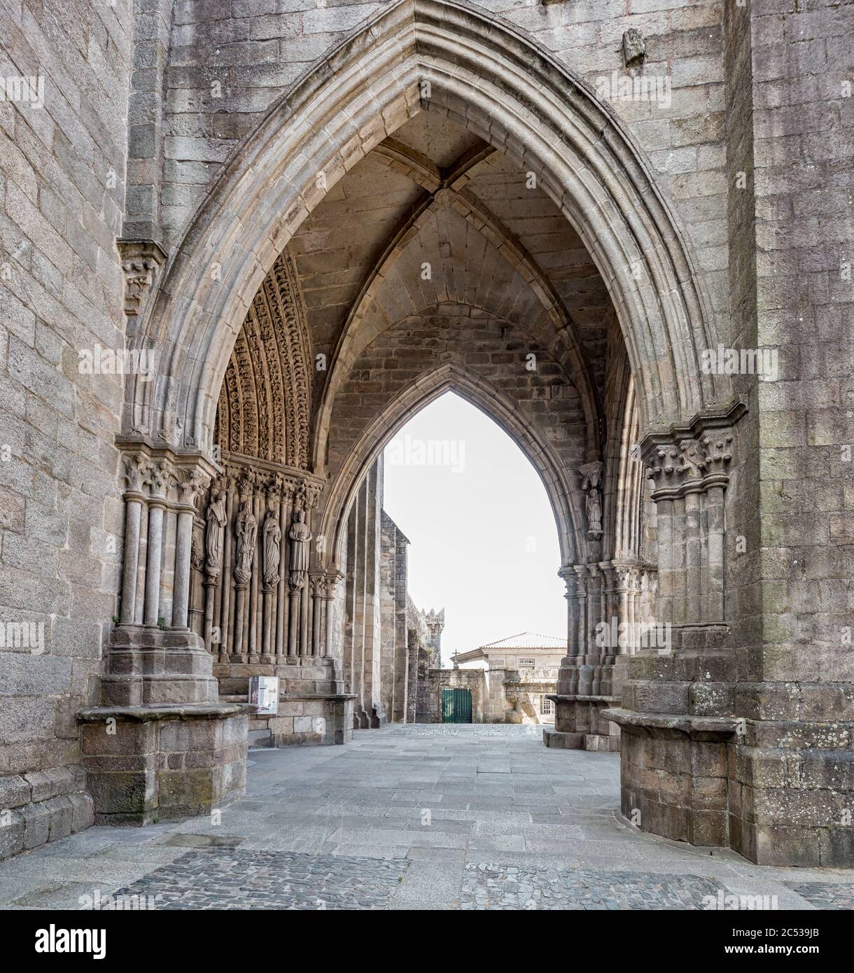Tui Cathedral. Tourism in Galicia. The most beautiful spots in Spain ...