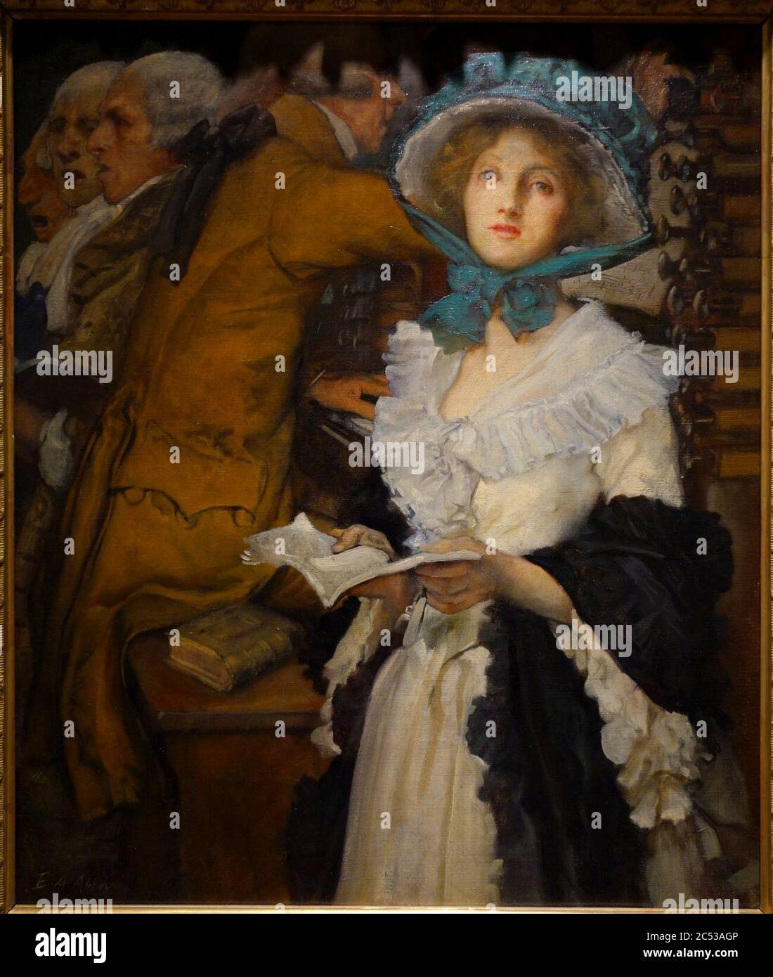 Edward austin abbey hi-res stock photography and images - Alamy