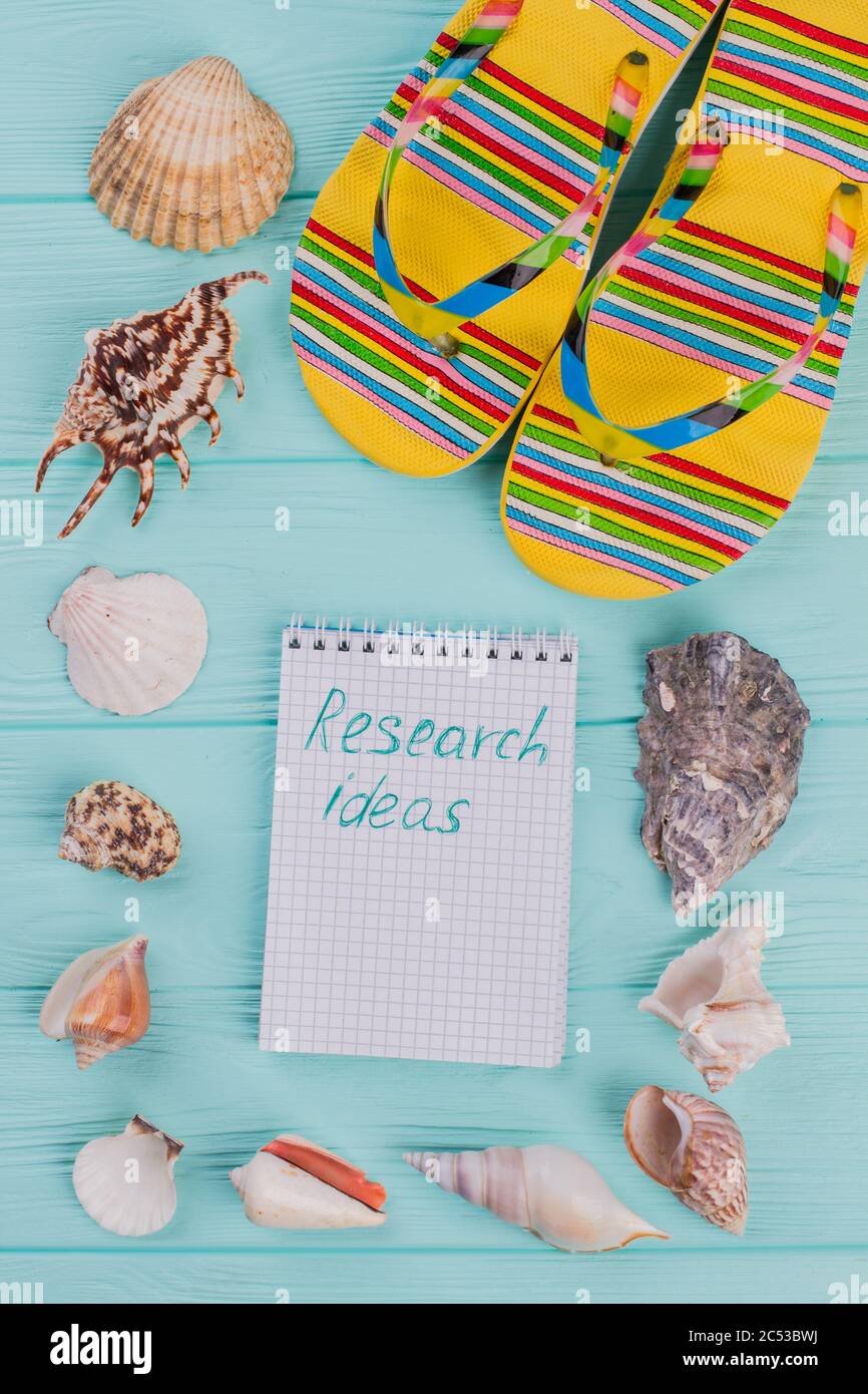 Stylish flat sandals hi-res stock photography and images - Alamy