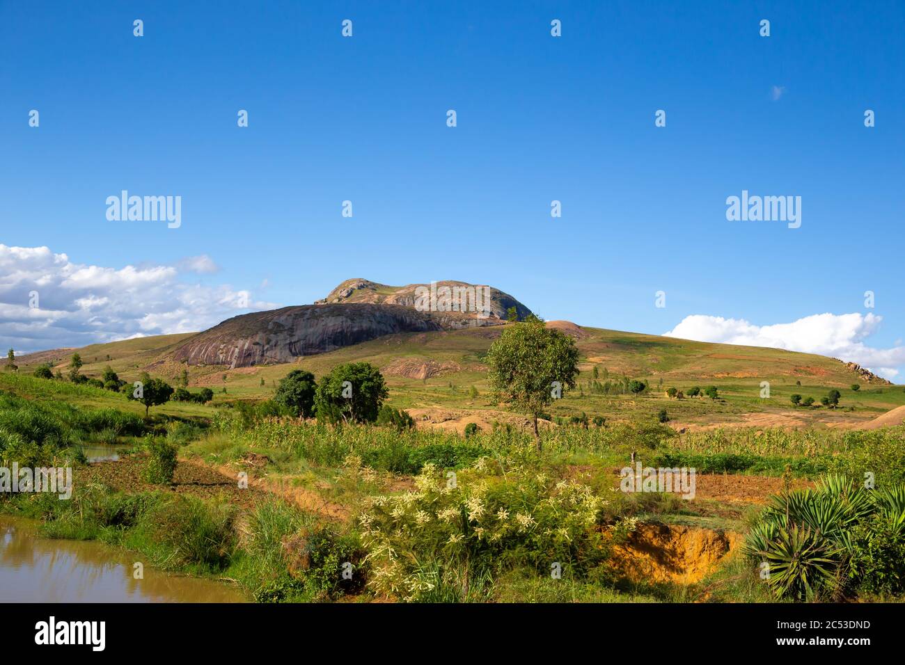 A landscape shot of the island of Madagascar Stock Photo - Alamy