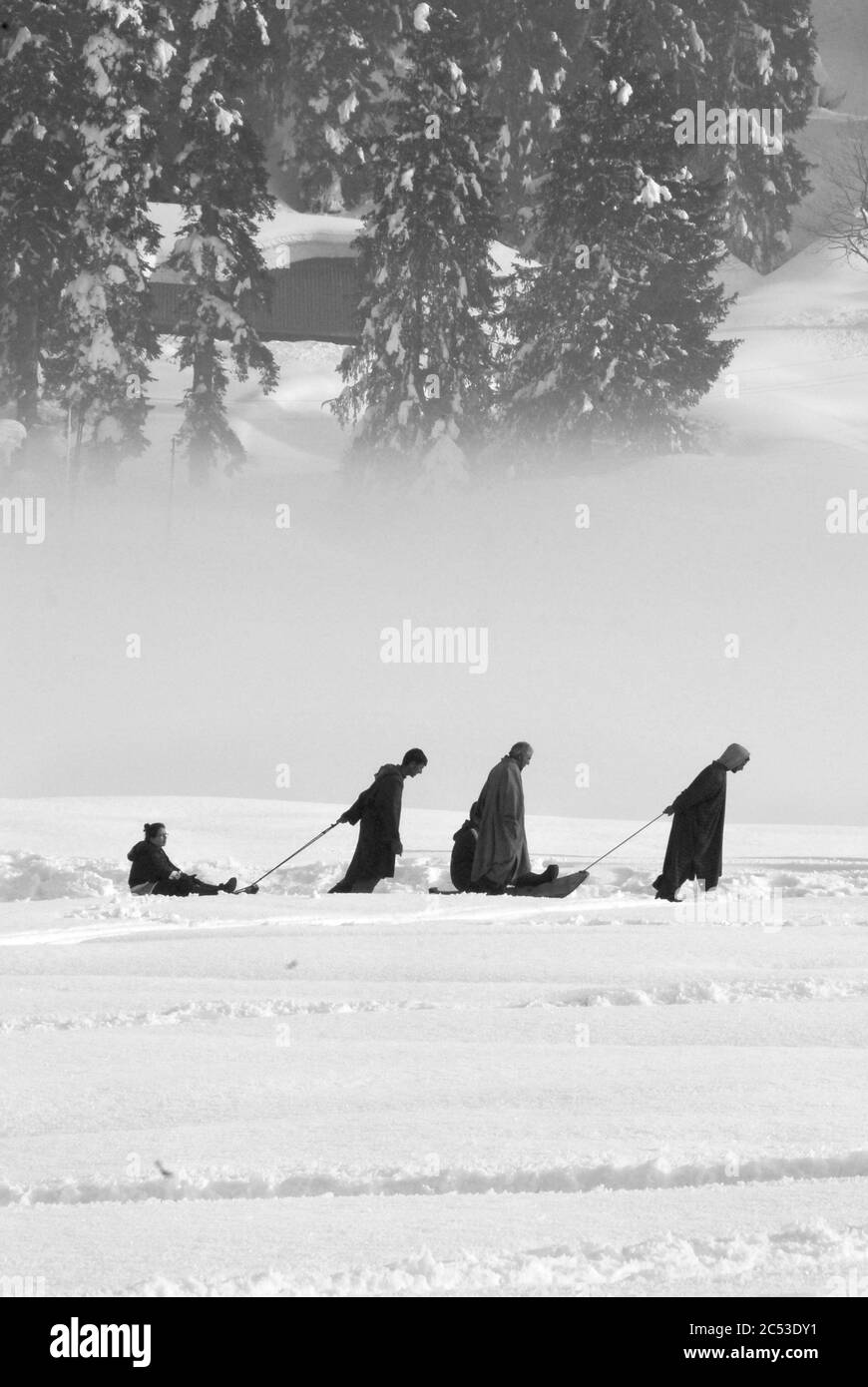 S kashmir Black and White Stock Photos & Images - Alamy