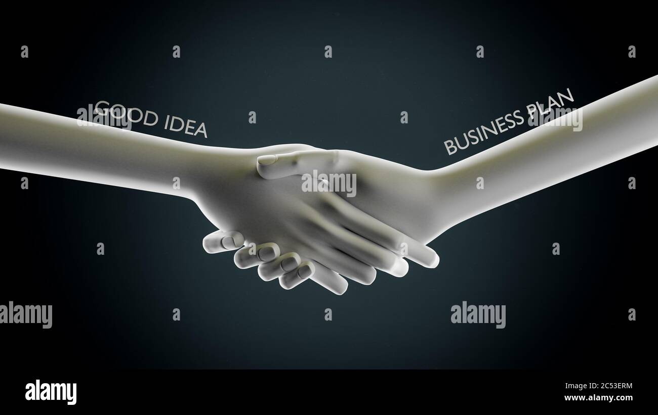 teamwork make thing bigger, 3d render Stock Photo - Alamy