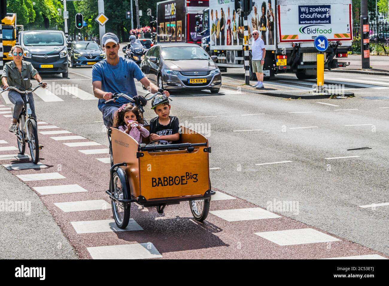 Cycling netherlands children hi-res stock photography and images - Alamy