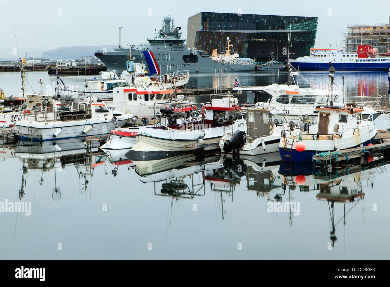 Reykjavik iceland summer opera house hi-res stock photography and ...