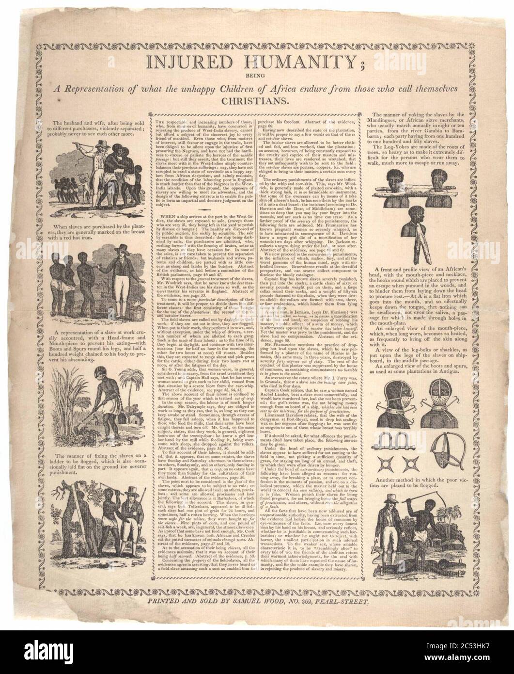Injured Humanity (1805), by Samuel Wood Stock Photo - Alamy