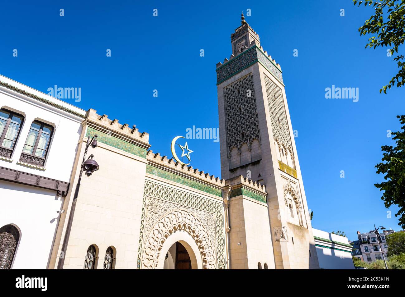 Great mosque minaret paris hi-res stock photography and images - Alamy
